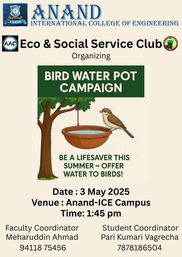 Bird Water Pot Campaign
